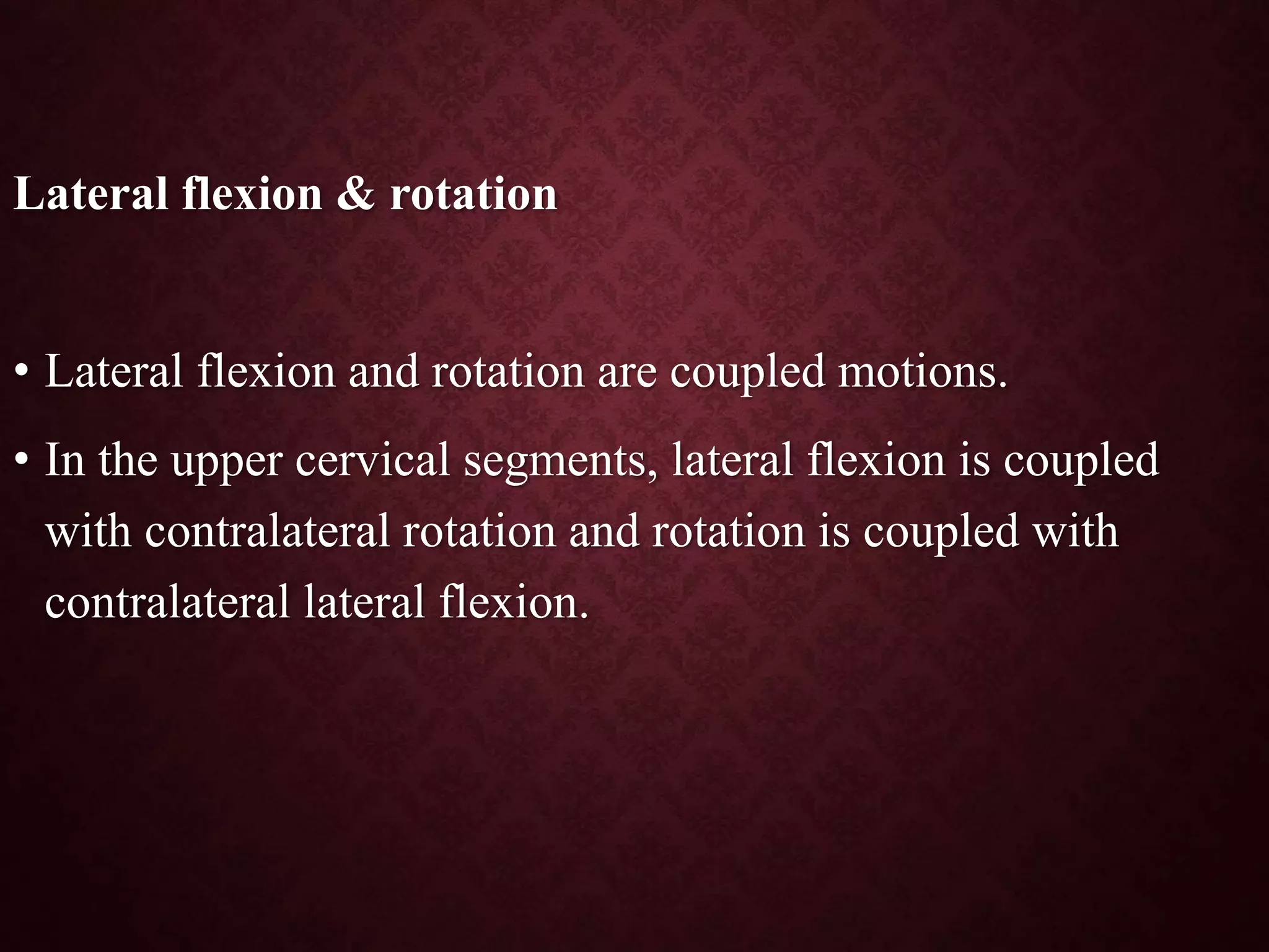 Function of cervical region | PPTX