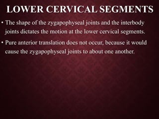 Function of cervical region | PPTX