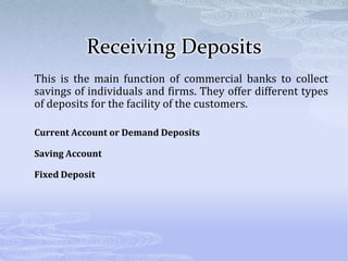 Function of commercial banks in bangladesh | PPTX