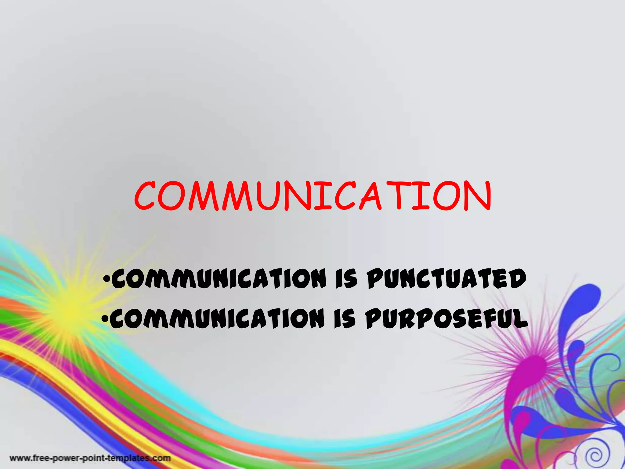 Function of communication | PPTX