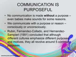 Function of communication | PPTX