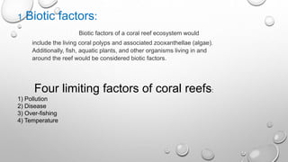 Function of coral reef.. | PPT
