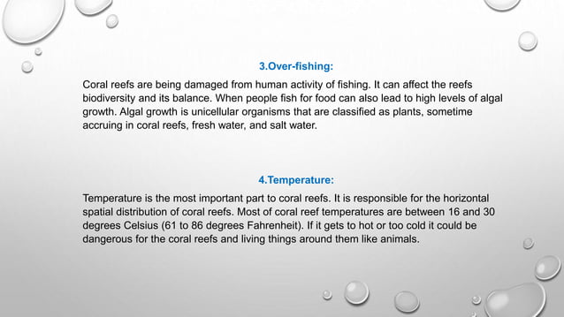 Function of coral reef.. | PPT