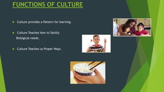 Function of culture | PPTX