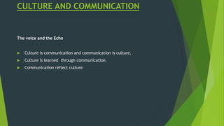 Function of culture | PPTX