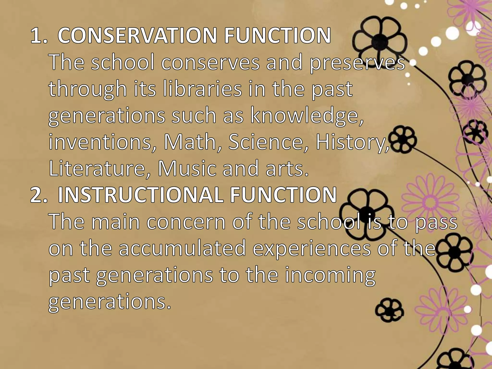 Function of Education in the Society | PPTX