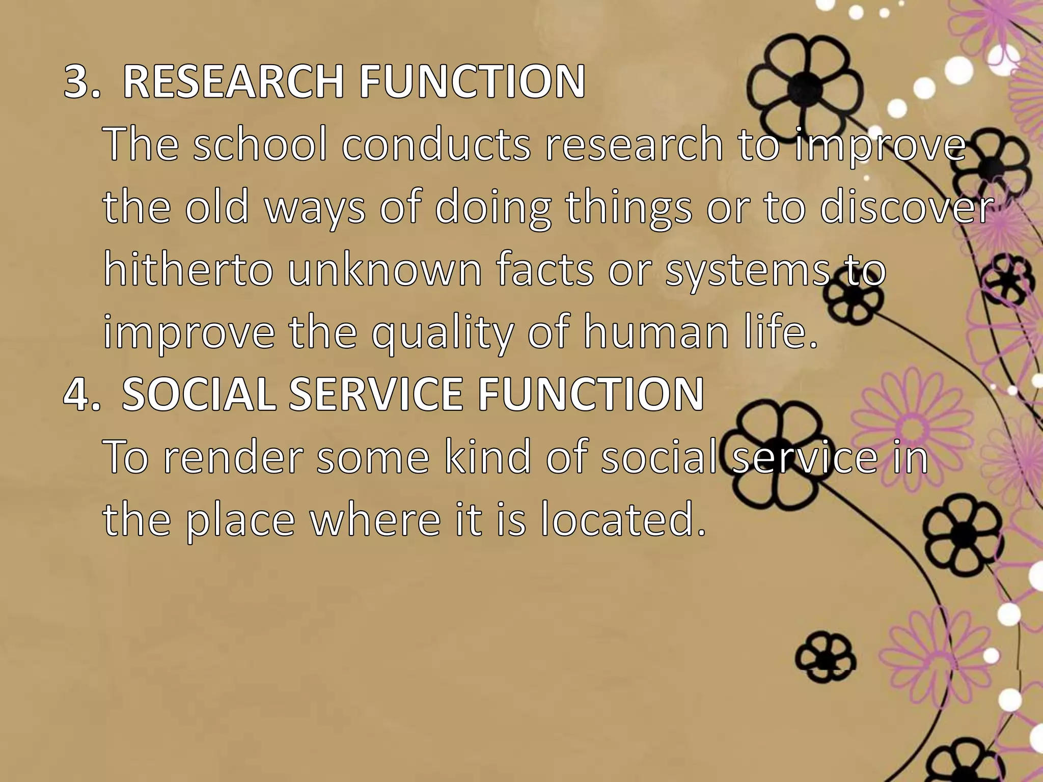 Function of Education in the Society | PPTX