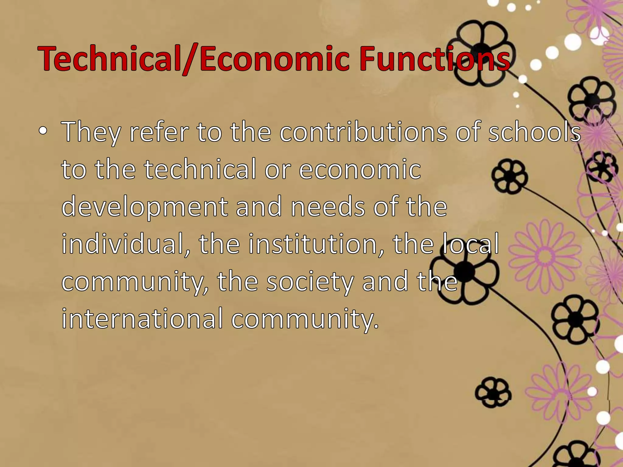 Function of Education in the Society | PPTX