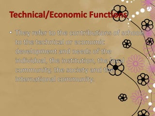 Function of Education in the Society | PPTX