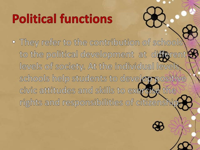 Function of Education in the Society | PPTX