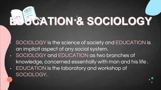 The Functions of Education & Sociology.pptx