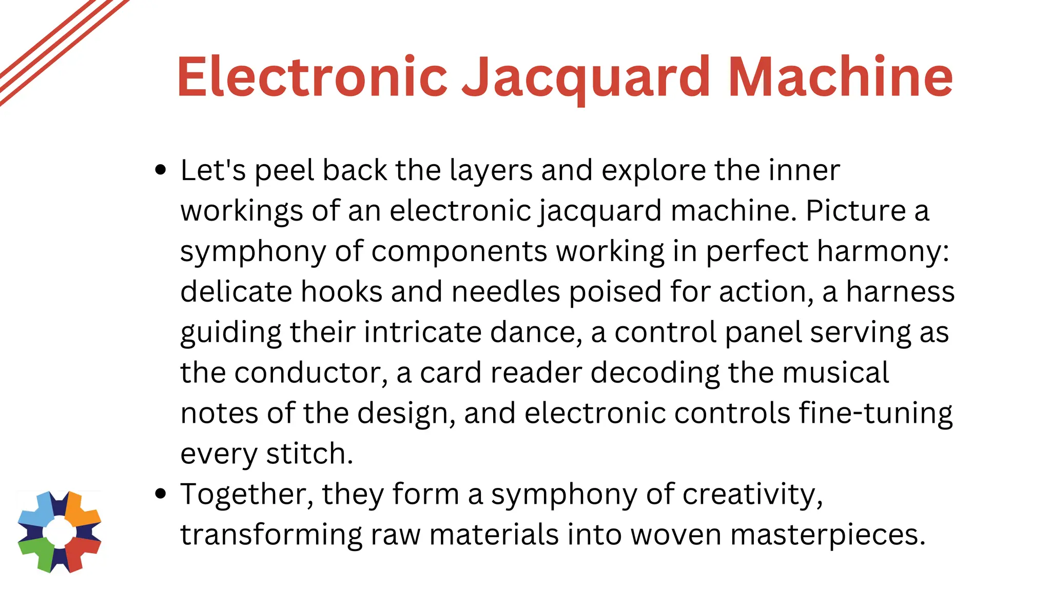 Function of electronic jacquard machine | PDF