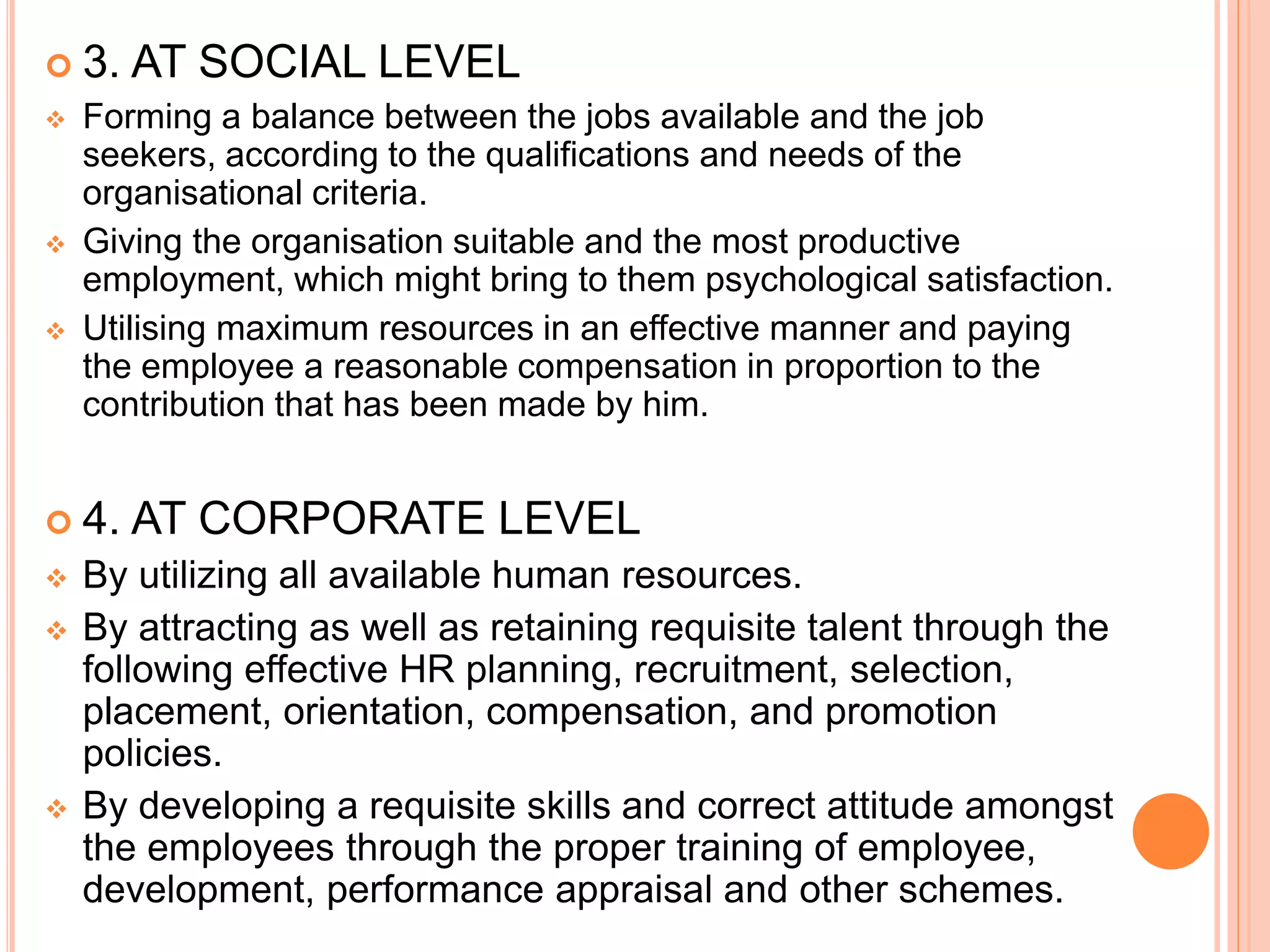 FUNCTION AND IMPORTANCE OF HRM | PPTX