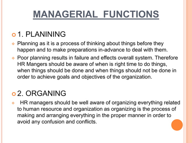 FUNCTION AND IMPORTANCE OF HRM | PPTX