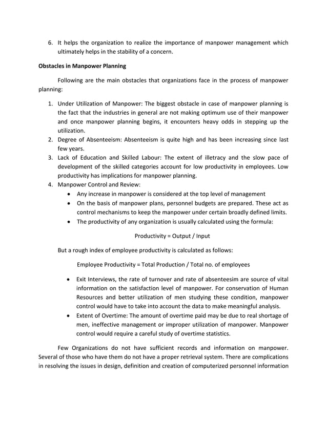 Function of management staffing | PDF