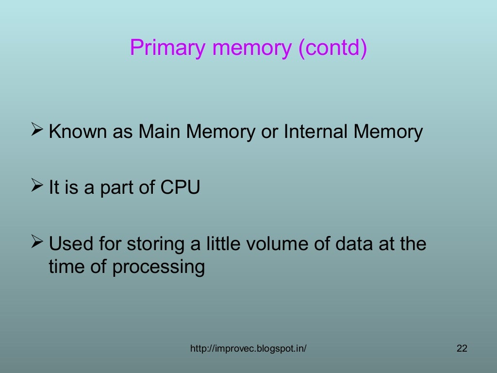 Function of memory.4to5