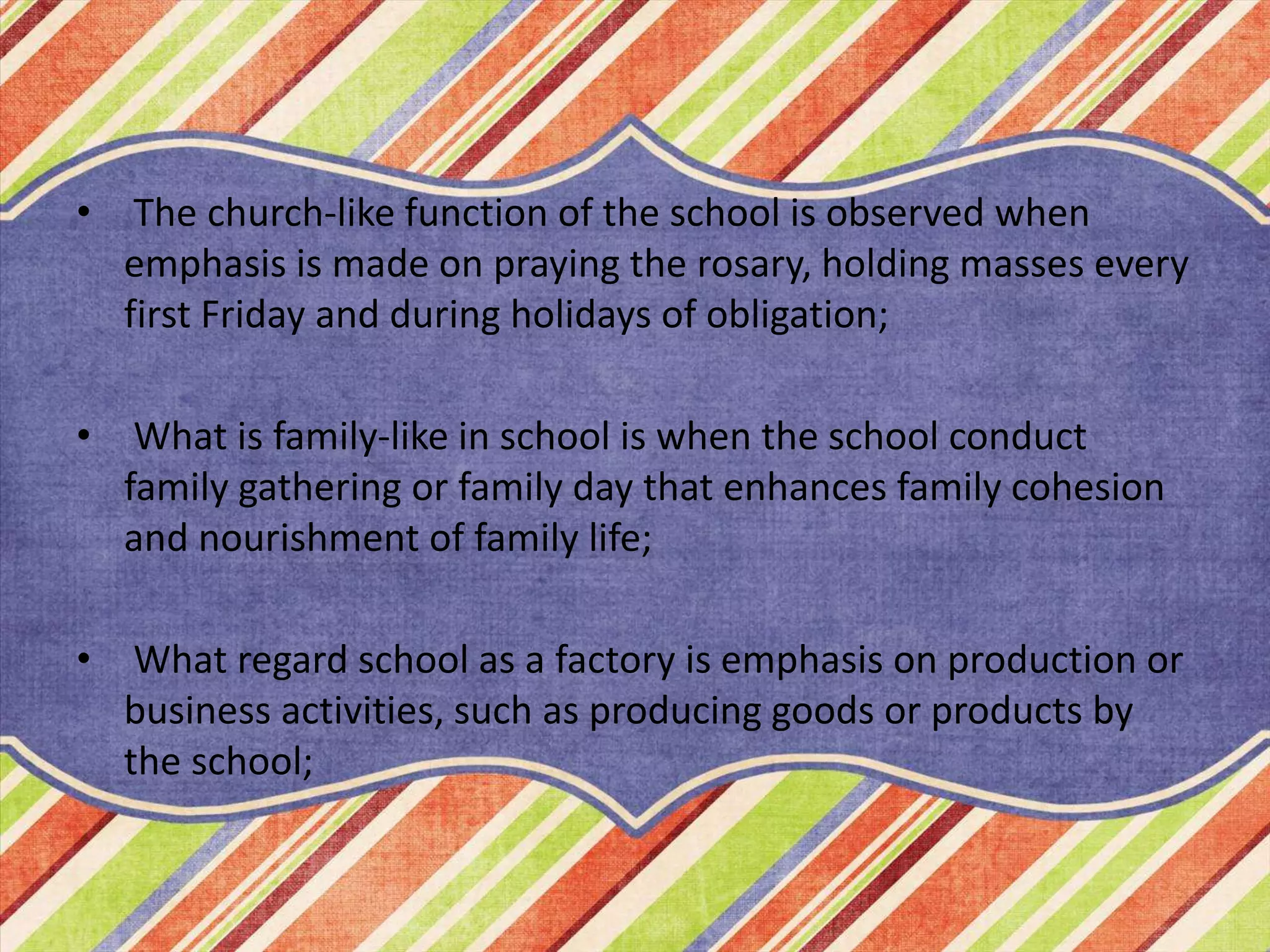 Function of schools | PPTX