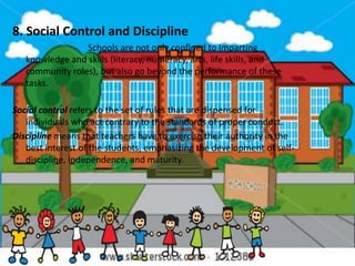 Function of schools | PPTX