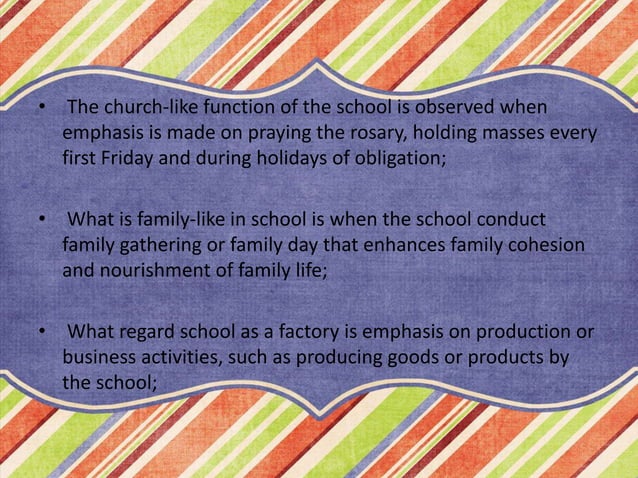 Function of schools | PPTX | Professional School | Postgraduate Education