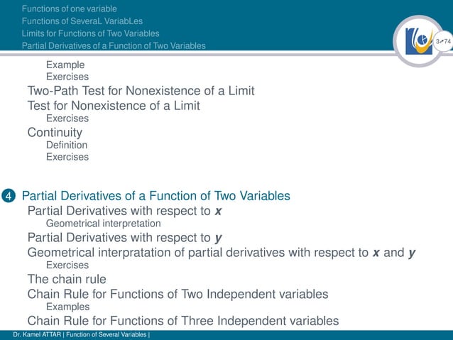 Function Of Several Variables Pdf Programming Languages Computing