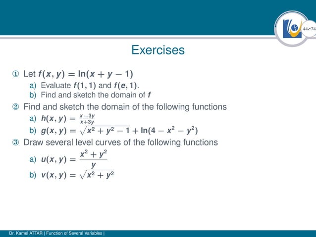 Function Of Several Variables Pdf Programming Languages Computing