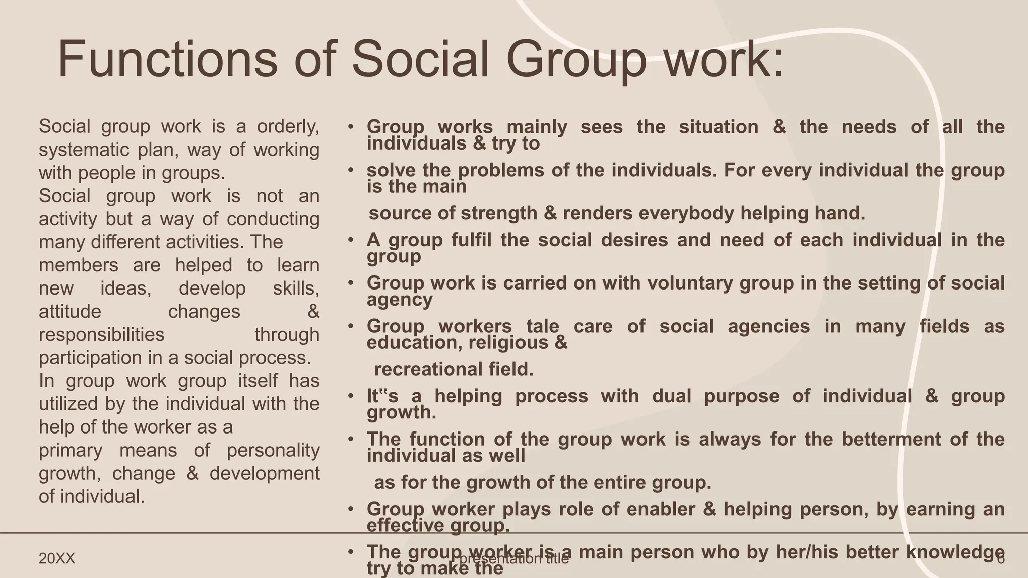 FUNCTION OF SOCIAL GROUP WORK in short.pptx