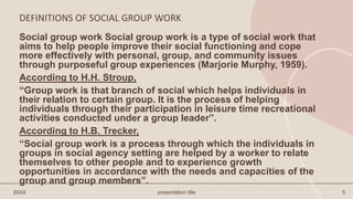 FUNCTION OF SOCIAL GROUP WORK in short.pptx