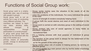 FUNCTION OF SOCIAL GROUP WORK in short.pptx
