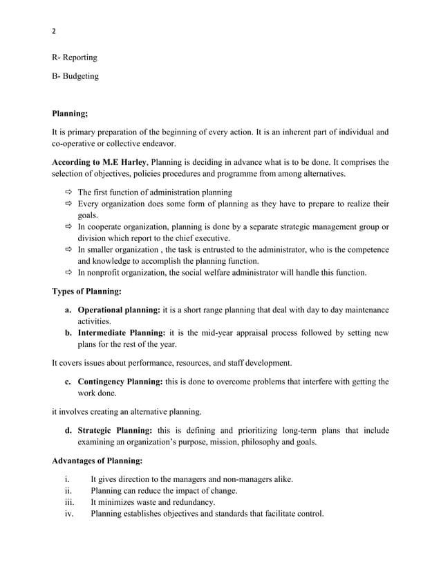 Function of social welfare administration | PDF | Human Resources ...