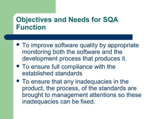 Function of software quality assurance lecture 2 | PPT | Business ...