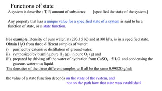 Function of state | PPTX
