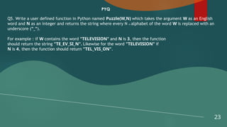 Function oneshot with python programming .pptx