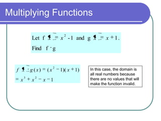 Function Operations | PPT