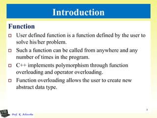 Function overloading | PPT