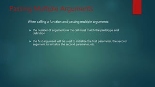 Function Parameters | PPT