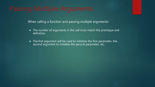 Function Parameters | PPTX