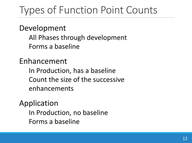 Function Point Analysis | PPTX