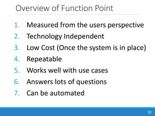 Function Point Analysis | PPT
