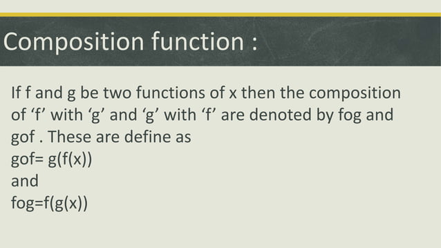 Function presentation | PPT