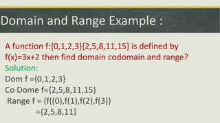 Function presentation | PPT