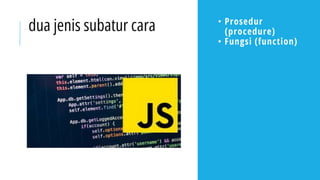 FUNCTION & PROCEDURE +TATASUSUNAN.pptx
