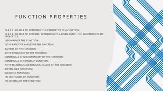 Function properties and theirs grahps.... | PPTX