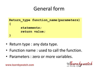 Functions | PDF | Web Development | Internet
