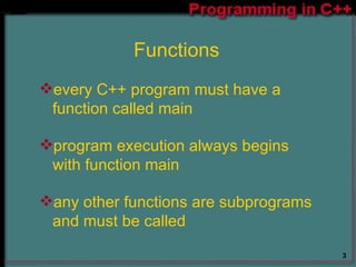 Functions | PPT