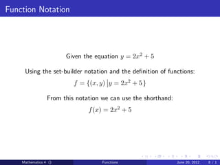 Functions | PPT