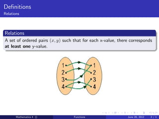 Functions | PPT