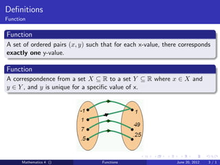 Functions | PPT