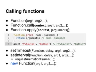 Functions - complex first class citizen | PDF | Web Development | Internet