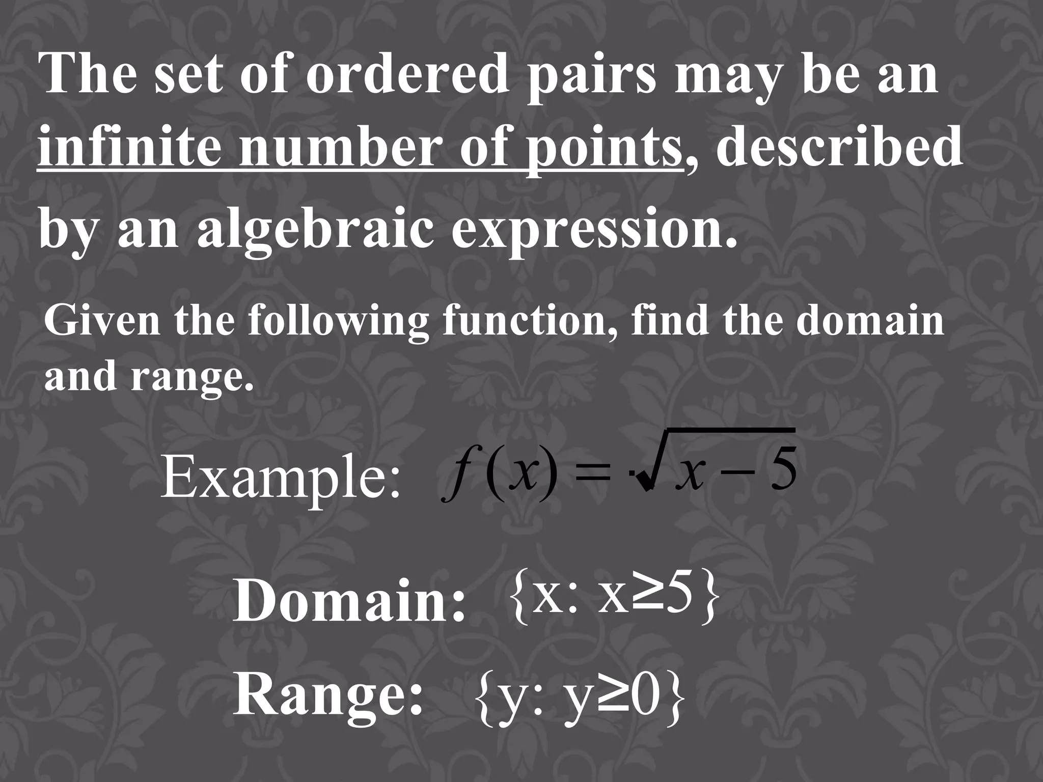 basic concepts of Functions | PPT