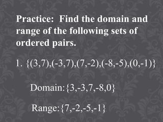 basic concepts of Functions | PPT